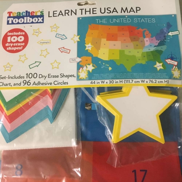 Other | Learn The Usa Map | Poshmark